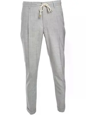 GRAN SASSO Wool Trousers - Grey