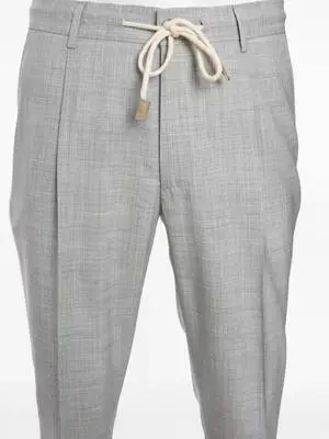 GRAN SASSO Wool Trousers - Grey