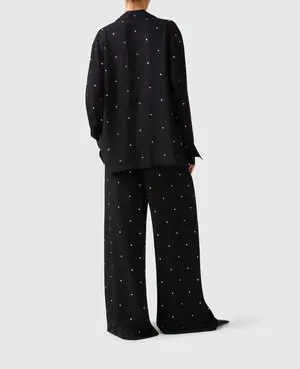 Stella McCartney Crystal Oversized Shirt