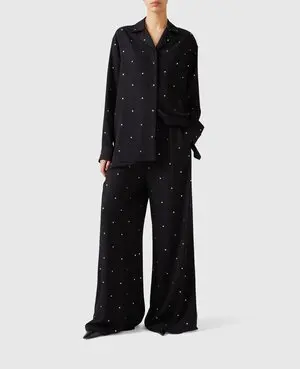 Stella McCartney Crystal Oversized Shirt