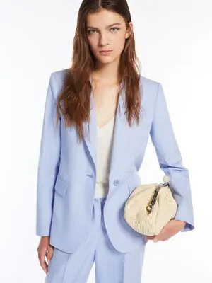 Max Mara Cotton And Linen Blazer