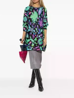 Issey Miyake Printed Mini Dress