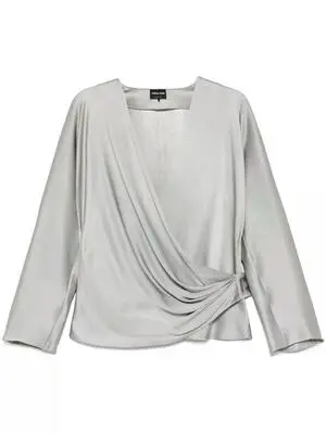 Giorgio Armani Wrap Blouses