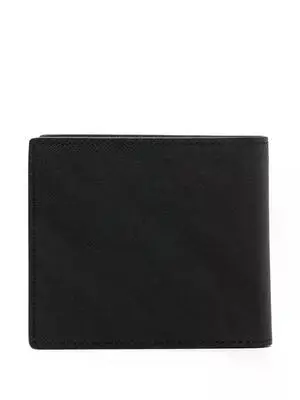AGNES B. Leather Wallet - Black