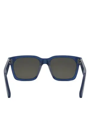 Celine 3 Dots Geometric Sunglasses - Blue/smoke