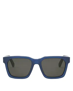 Celine 3 Dots Geometric Sunglasses - Blue/smoke