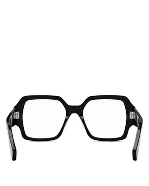 Celine Square Eyeglasses, 52mm