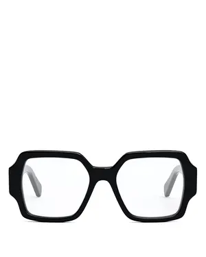 Celine Square Eyeglasses, 52mm