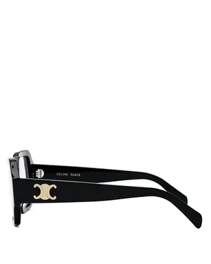 Celine Square Eyeglasses, 52mm