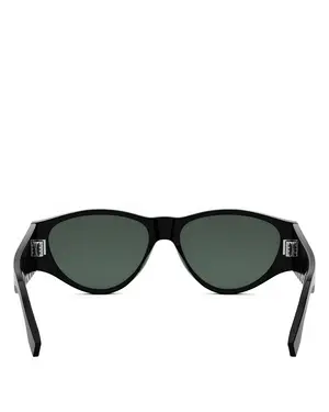 Fendi Ff Squared Oval Sunglasses