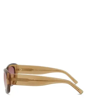 Givenchy Gv Day Geometric Sunglasses - Brown