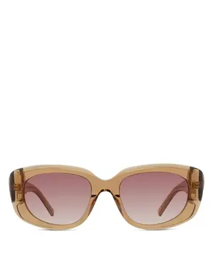 Givenchy Gv Day Geometric Sunglasses - Brown