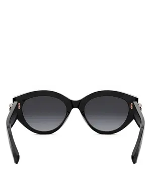 BVLGARI B.zero1 53mm Oval Sunglasses