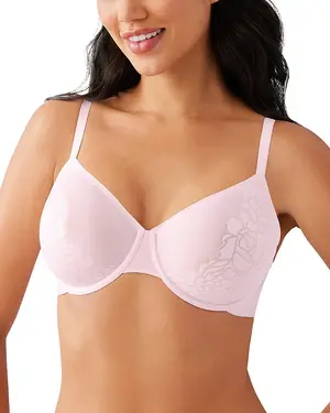 Wacoal Confidence Boost Underwire Bra Ballet Slipper