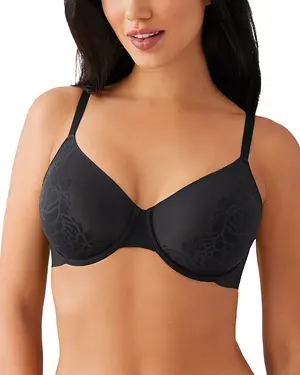 Wacoal Confidence Boost Underwire Bra Black