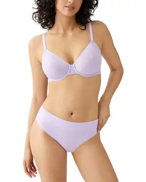 Wacoal Confidence Boost Underwire Bra - Pastel Lilac