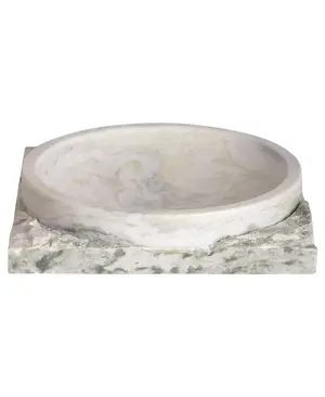 GAURI KOHLI Shayne Onyx Decorative Bowl - Green