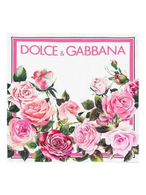 Dolce & Gabbana 90x90 Scarf - Multicolour