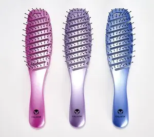 CALISTA Smoothie Brush Trio Jade, Sky, Periwinkle - One-color