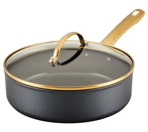 FARBERWARE Forged Induction Nonstick Covered Sa Ute Pan 3qt - One-color