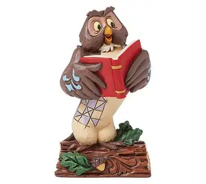 JIM SHORE Disney Traditions Owl Winnie The Pooh Mini Figurine - One-color