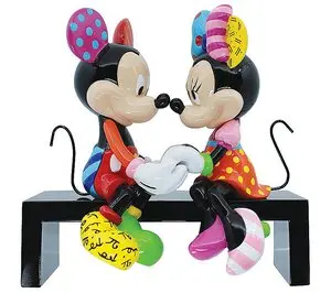 ENESCO Disney Britto Mickey & Minnie Love Figurine 'h - One-color
