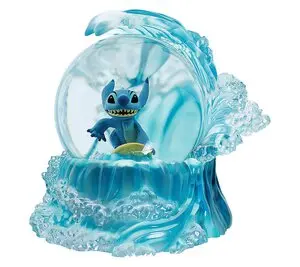 Disney Showcase Stitch Surfing Waterball 6h