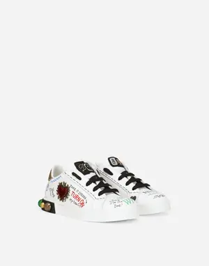 Dolce & Gabbana Portofino Dg King Sneakers - Multicolor