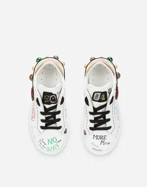 Dolce & Gabbana Portofino Dg King Sneakers - Multicolor