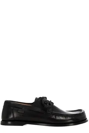 Loewe Loewe Campo Boat Shoes - Black