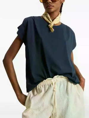 Woolrich Pleated T-shirt - Blue