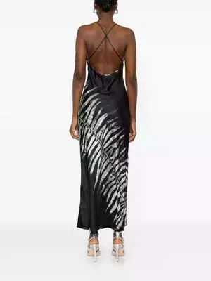 Roberto Cavalli Tigress-print Maxi Dress
