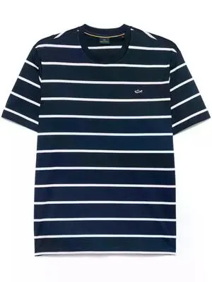 Paul & Shark Striped T-shirt - Blue
