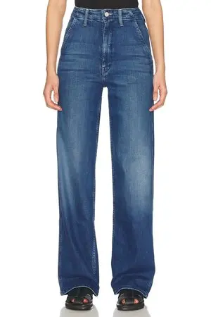 MOTHER The Major Zip Sneak Jeans