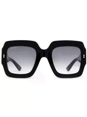 Gucci Black Oversized Sunglasses
