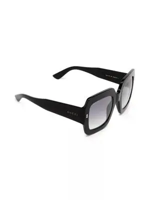 Gucci Oversize-frame Sunglasses - Black