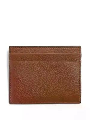 Valentino Garavani Rockstud Card Holder - Brown