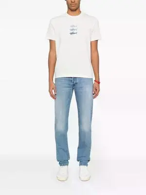 Paul & Shark Logo-print T-shirt - Neutrals