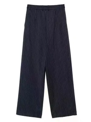 SEMICOUTURE Cindy Pinstripe Trousers