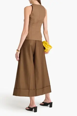 Philosophy Di Lorenzo Serafini Button-detailed Woven Top