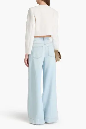 Derek Lam 10 Crosby Juliette Jacquard Jacket - Ivory