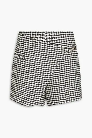 Houndstooth Shorts For Women
