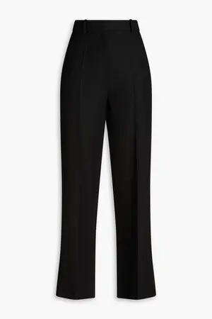 Sandro Grain De Poudre Straight-leg Pants