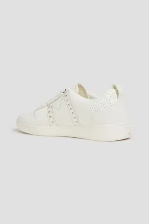 Maje Studded Suede Sneakers