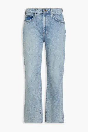 Veronica Beard Veronica Beard Joey Cropped Jeans - Light Denim
