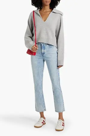 Veronica Beard Alenah Slim-leg Jeans