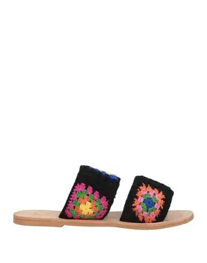 Manebí Knitted Multicolor Sandals