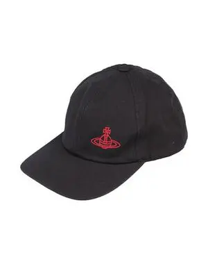VIVIENNE WESTWOOD Cotton Cap - Black