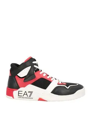 EA7 High-top Textile Fiber Sneakers