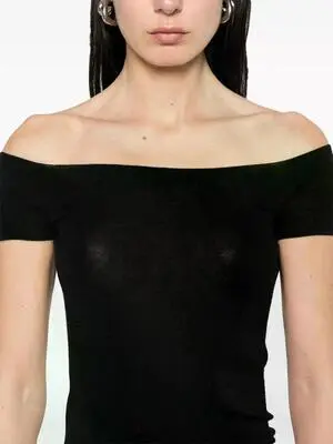 Eric Bompard Bardot-neckline Top